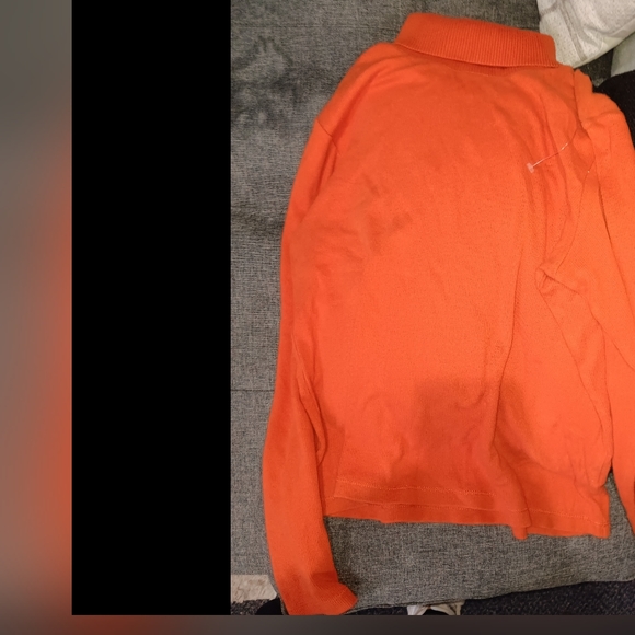 Rafaella | Sweaters | Rafella Turtleneck Orange Guc | Poshmark
